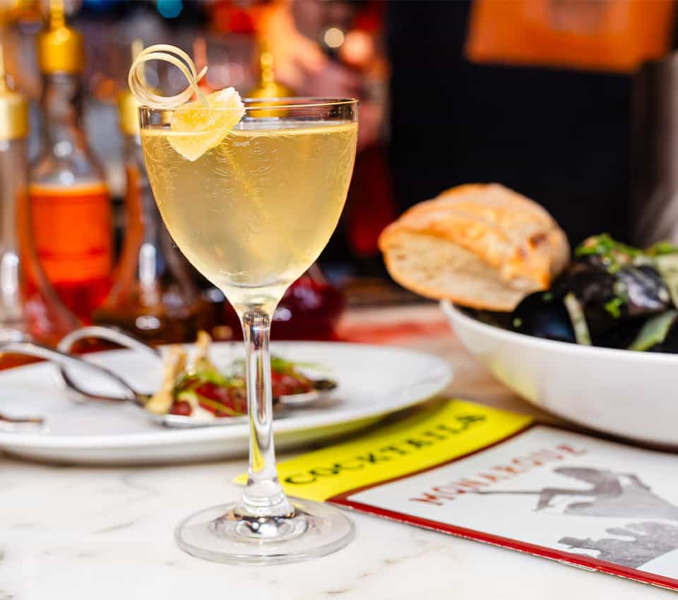 Our Menus | Monarque | Baltimore’s French brasserie and dinner theatre